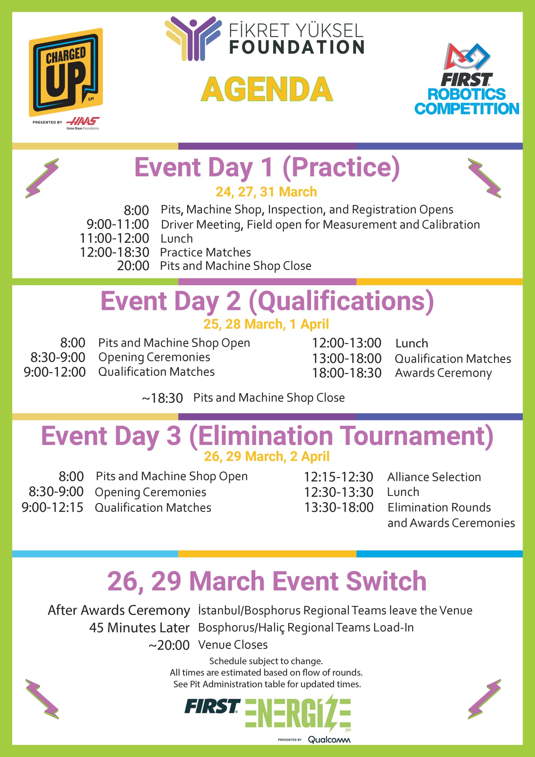 2023 İstanbul Regional - FIRST Robotics Competition Türkiye